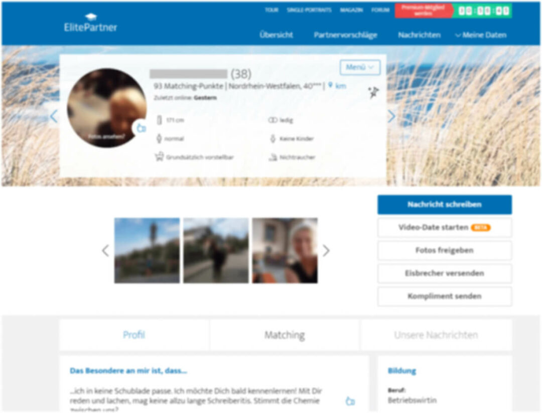 ElitePartner Test - vergleiche-datingportale.de