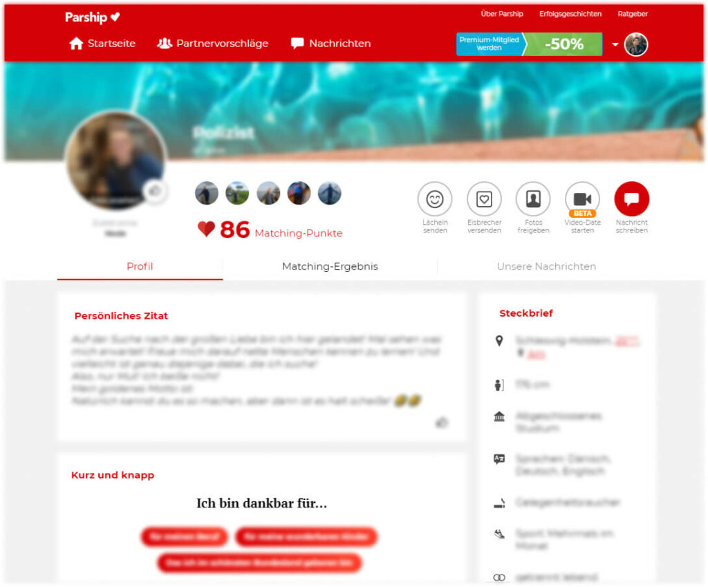 Parship Test - vergleiche-datingportale.de